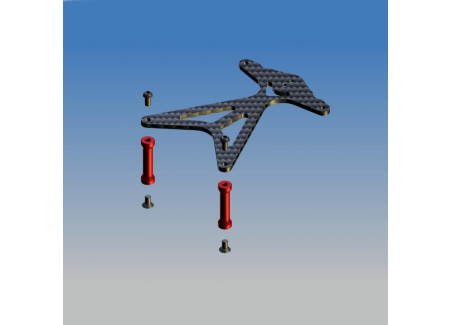 HARD CARBON SHOCK PLATE UPGRADE KIT